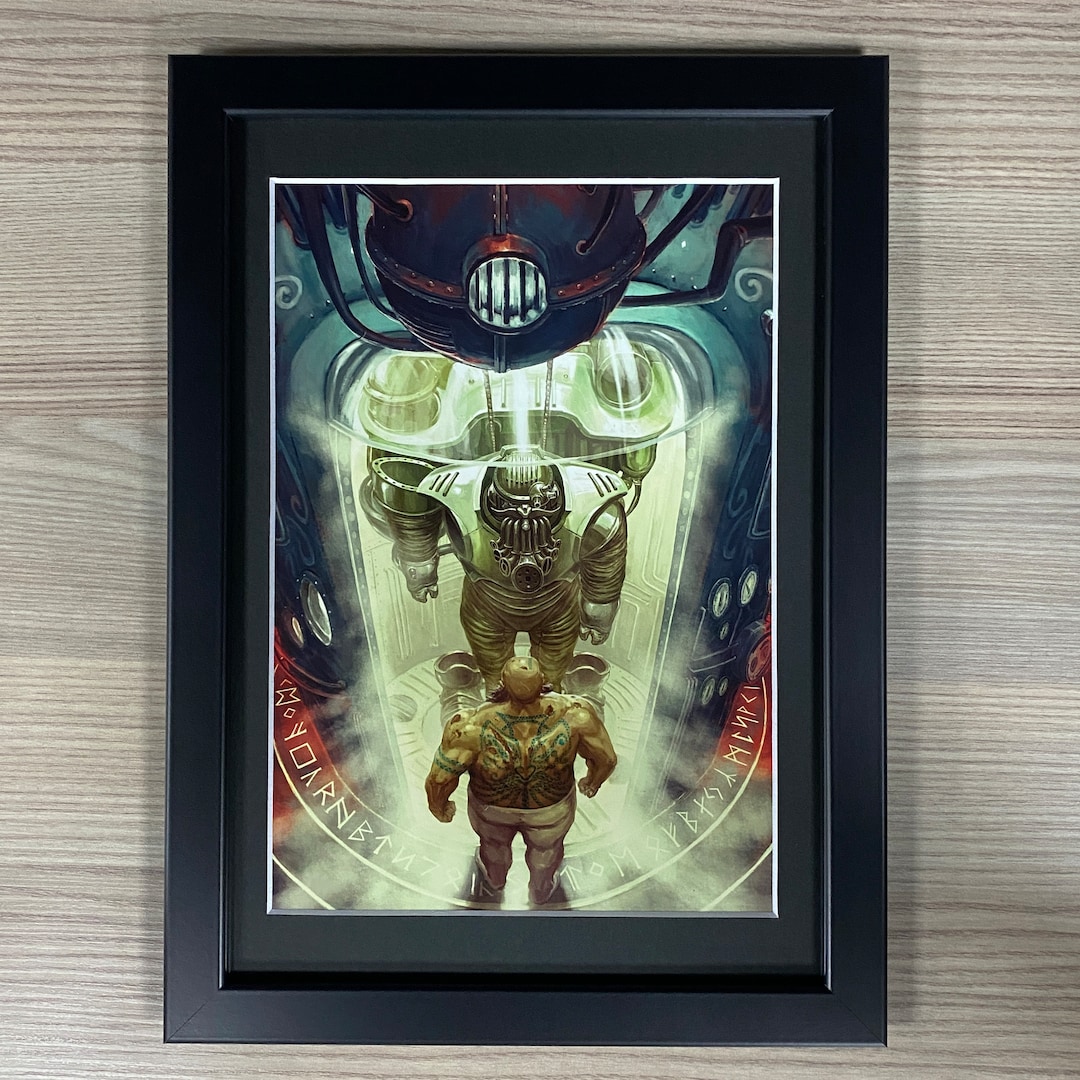 Kharadron Overlords Armoury Framed Art Dwarf Dwarves Disposessed ...