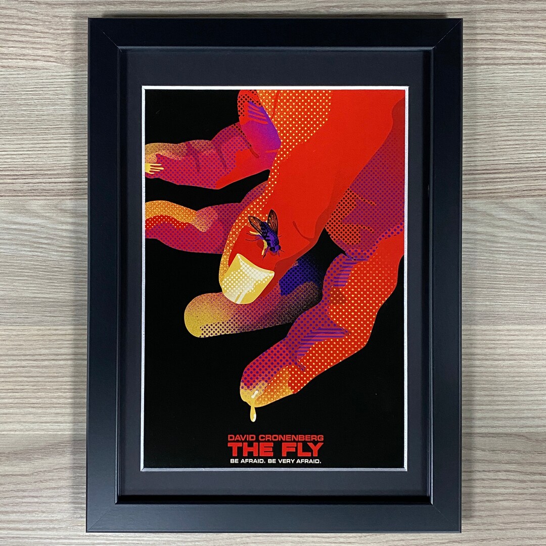 The Fly Framed Poster Art. Movie, David Cronenberg, Brundle, Brundlefly ...