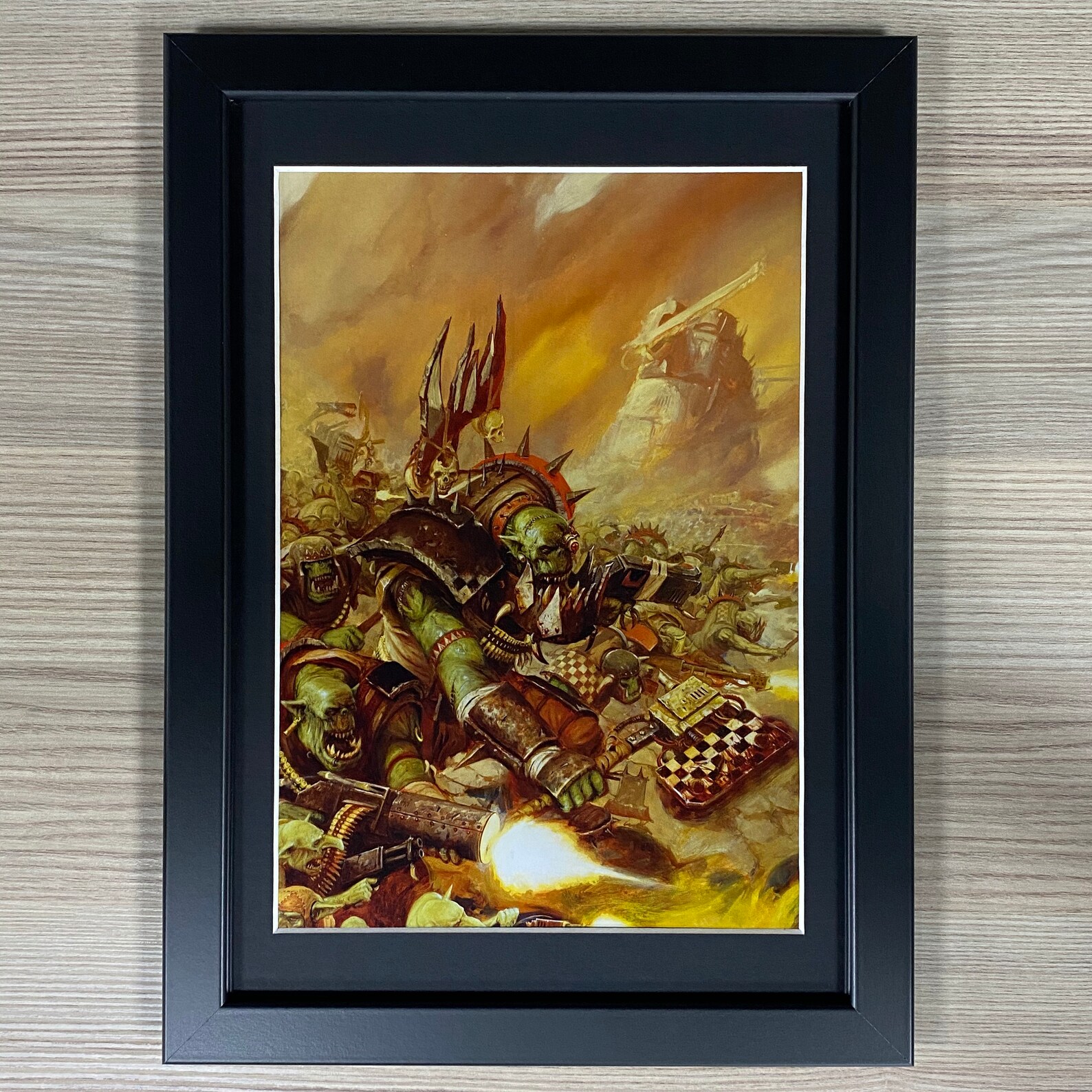 Ork Framed Art Waaagh Warboss Deff Dread Shoota Meganobz | Etsy