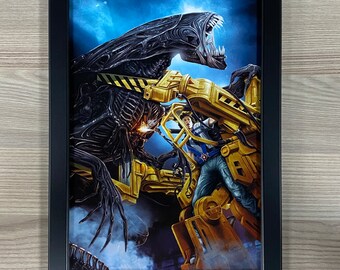 Xenomorph Queen Art - Etsy