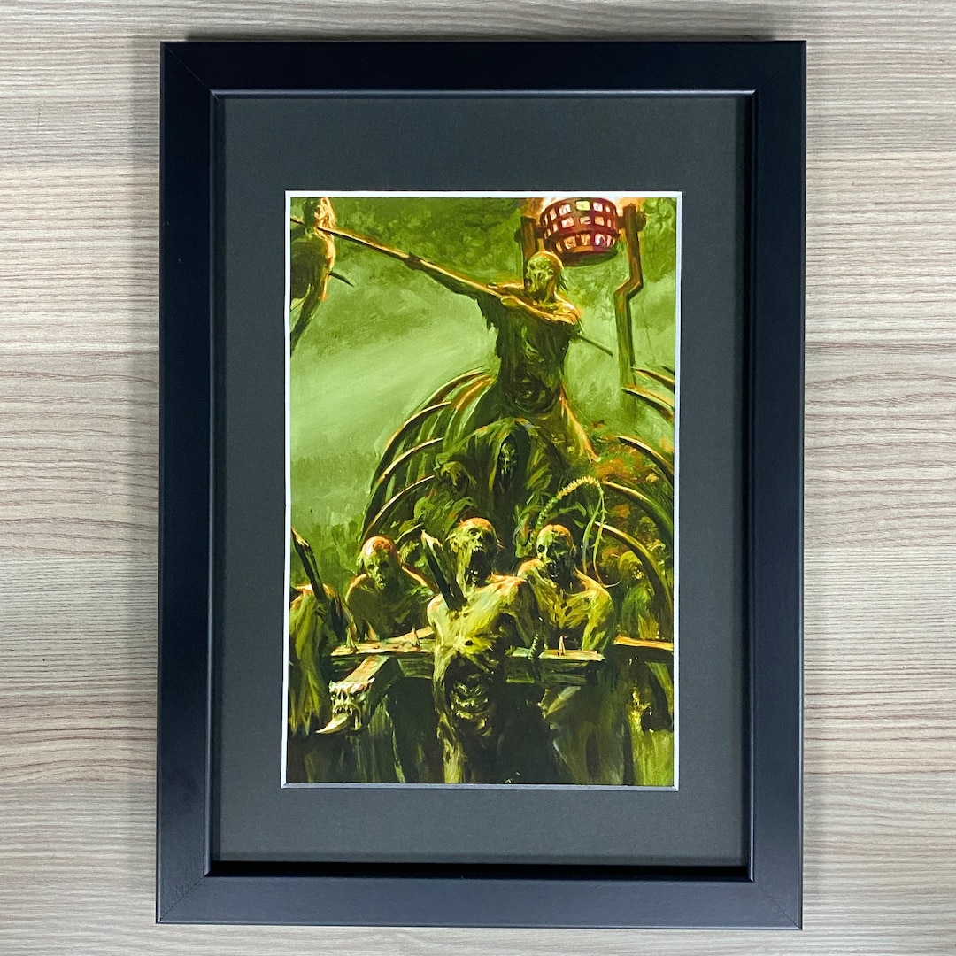 Corpse Cart Framed Art Undead Death Vampire Counts Soulblight ...