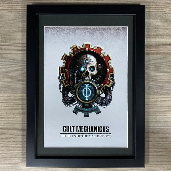 Adeptus Mechanicus Poster - Etsy
