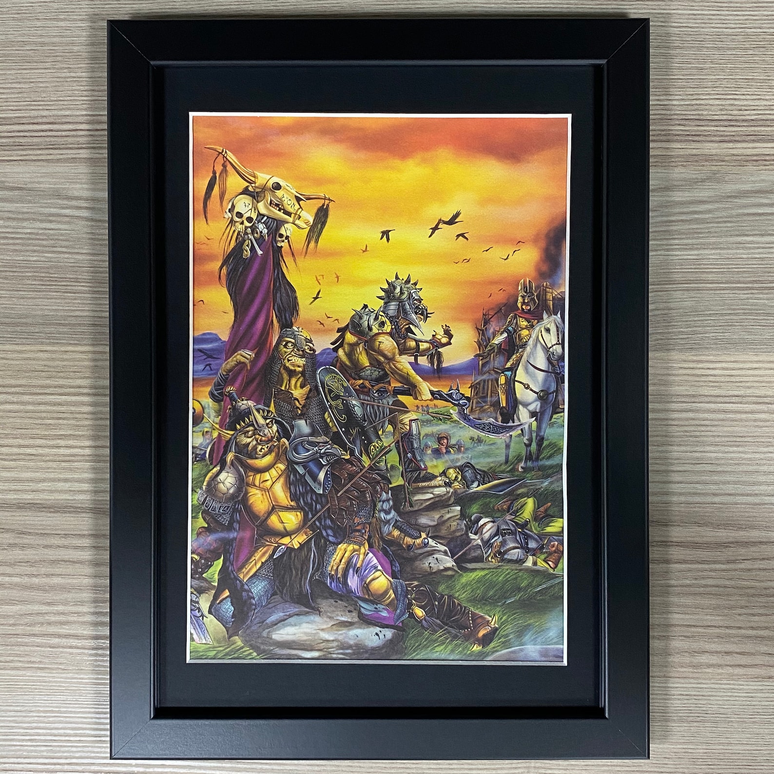 Dungeons and Dragons Framed Art Gary Gygax D&D TSR RPG - Etsy