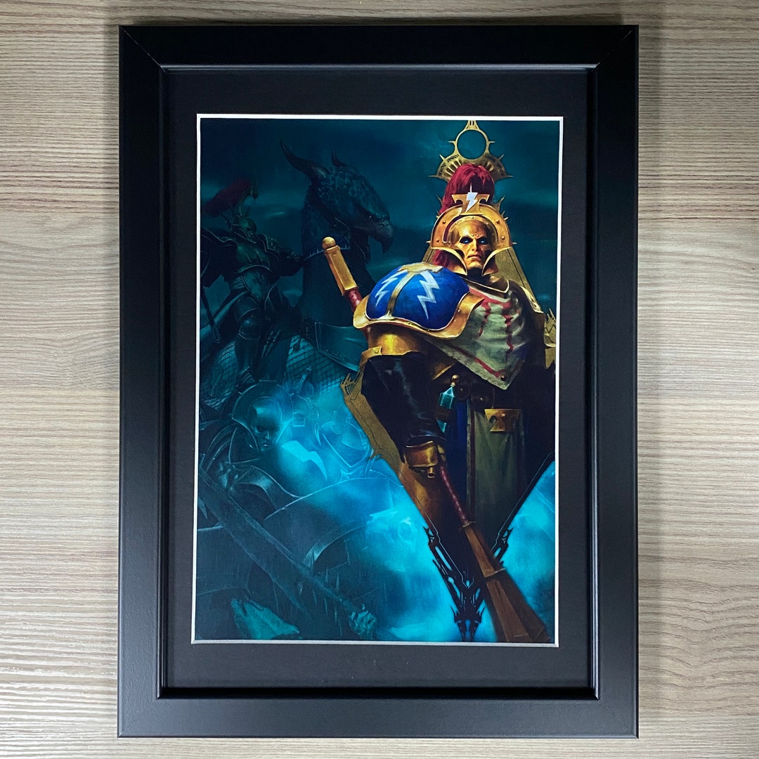 Stormcast Eternals Sequitor Framed Art the Empire Games Workshop ...