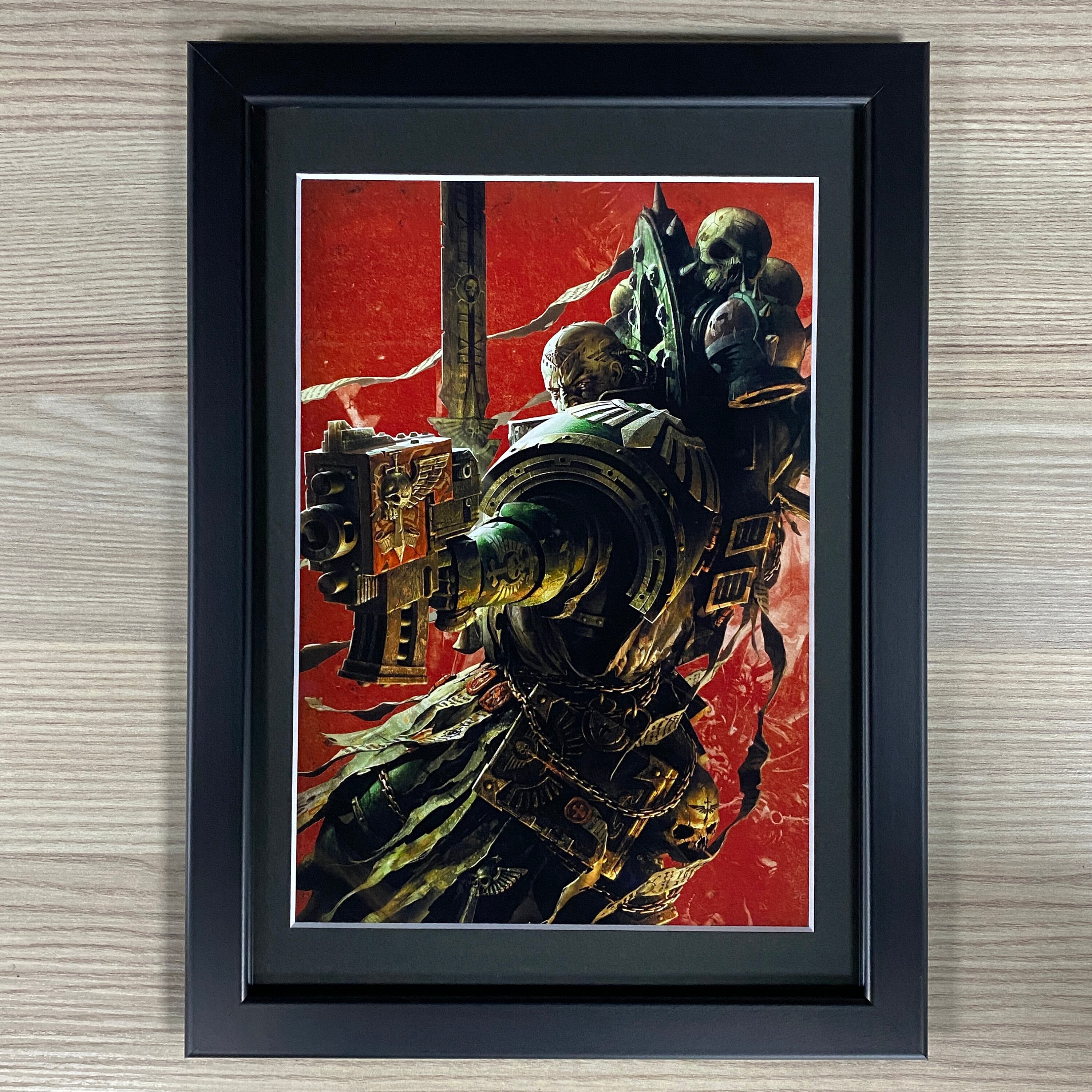 Dark Angels Space Marines Art