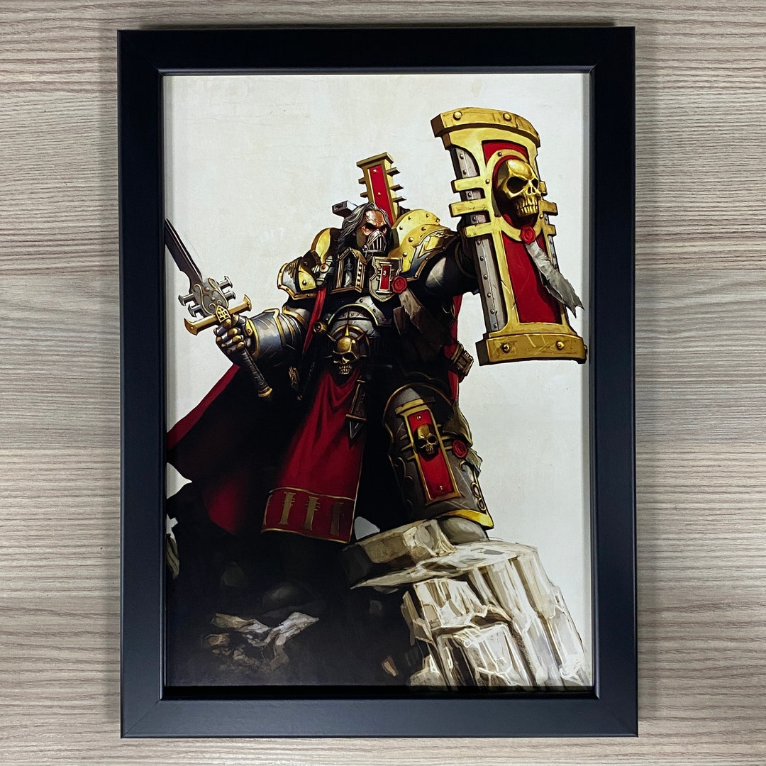 Games Workshop Warhammer 40000 40K Black Library Framed Art - Etsy