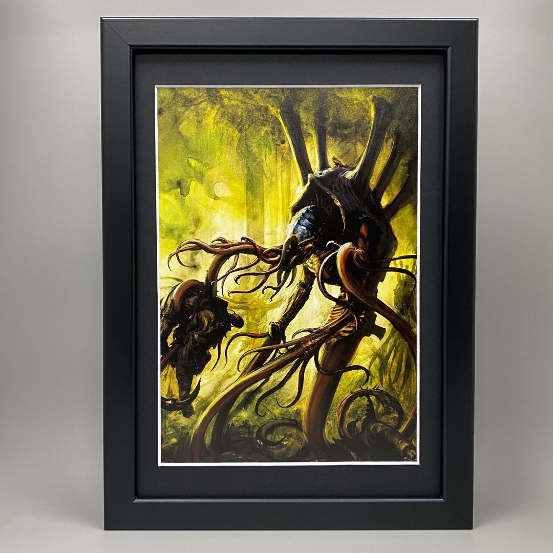 Tyranid Venomthrope Framed Art. Warhammer 40,000, 40K, Games Workshop ...