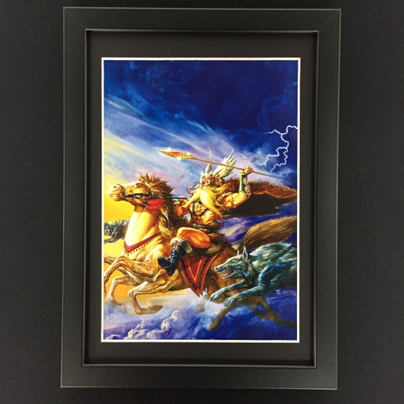 Dungeons and Dragons Framed Art Gary Gygax D&D TSR RPG | Etsy
