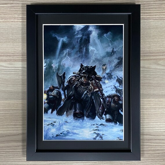 Warhammer 40k Art Space Wolves