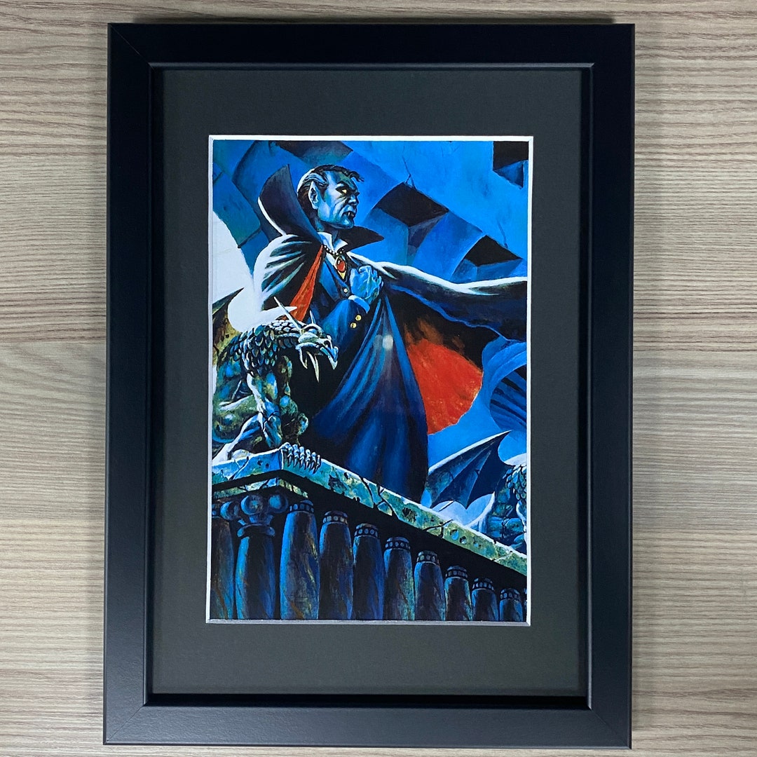 Ravenloft Framed Art Advanced Dungeons and Dragons Clyde - Etsy