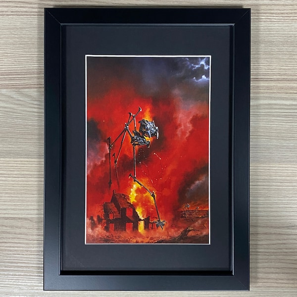 War of the Worlds Framed - Etsy