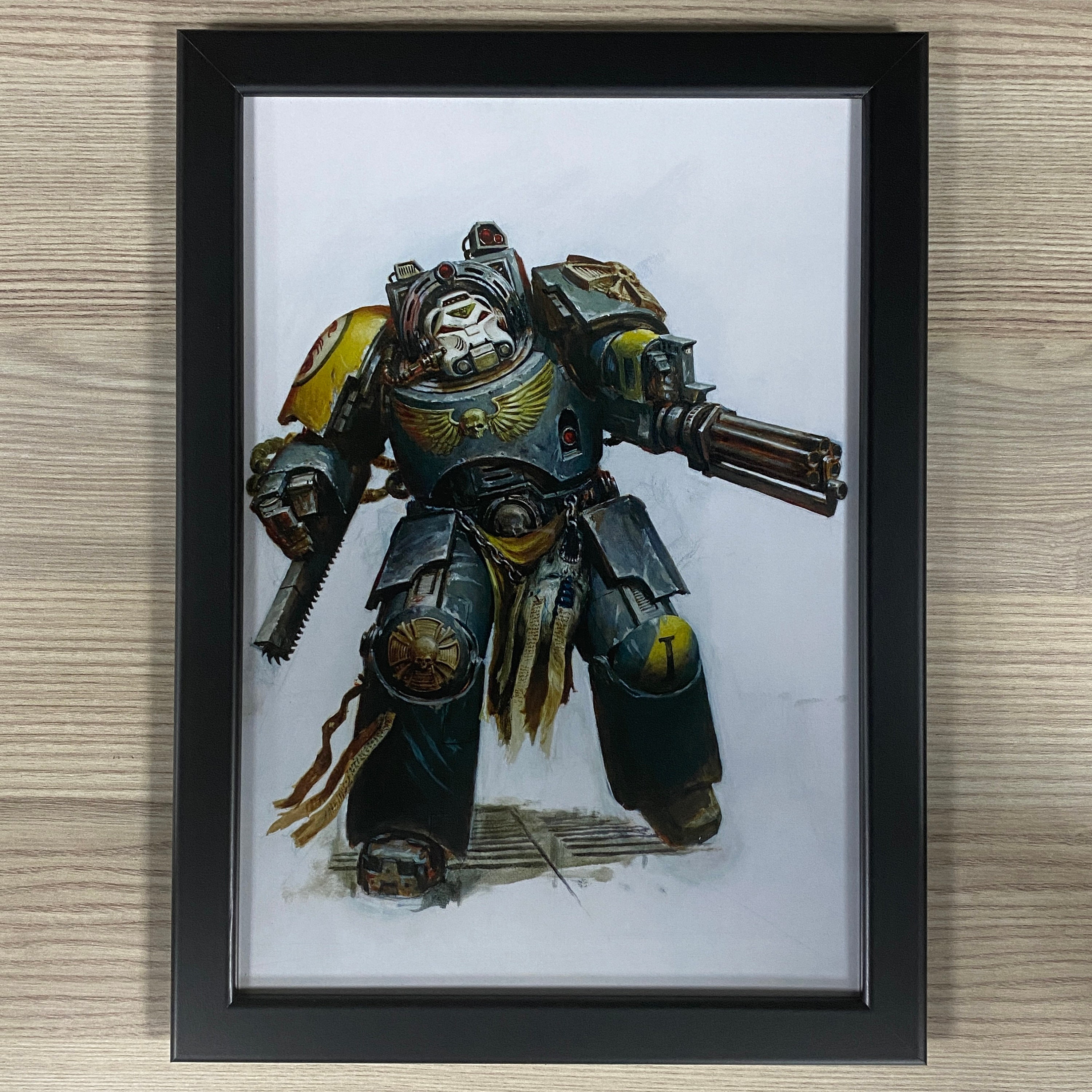 Red Scorpion Space Marine Art