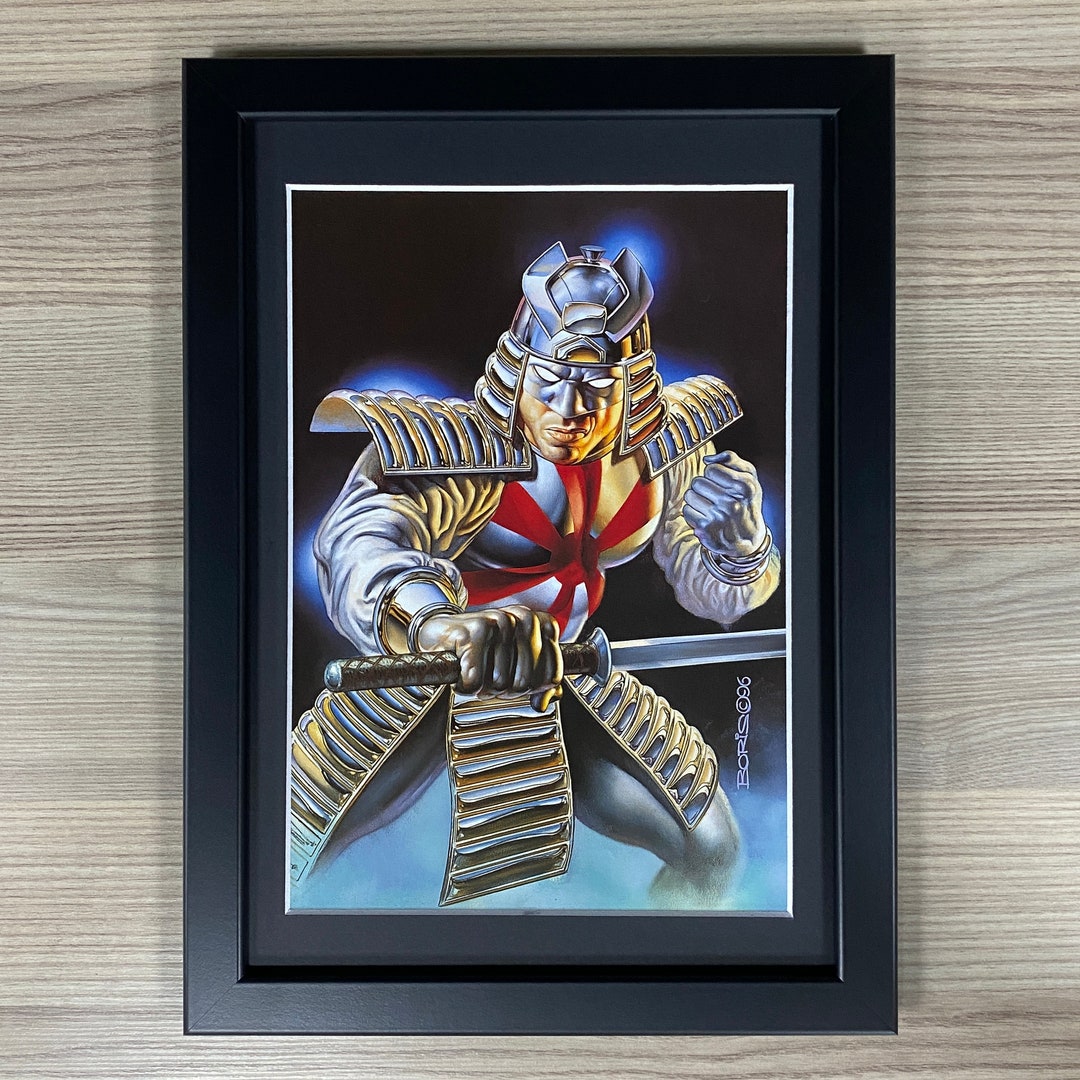 Boris Vallejo Framed Art Silver Samurai Clan Yashida Marvel Pulp Sci-fi ...