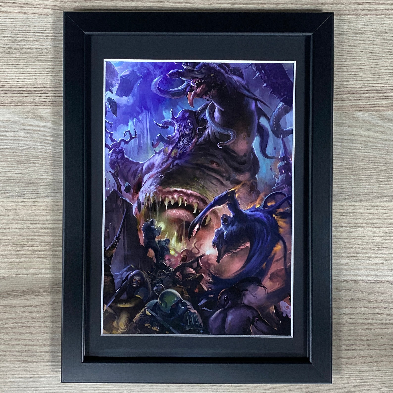 Rotigus Framed Art Great Unclean One Greater Daemon of Nurgle - Etsy
