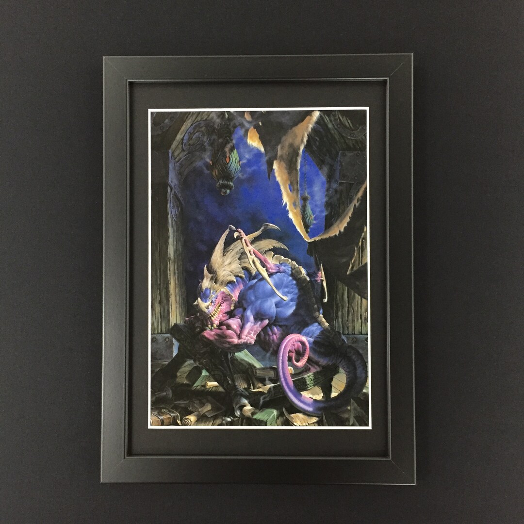 Paul Bonner Framed Art Pulp Sci-Fi Fantasy Classic Cadwallon Goblin ...