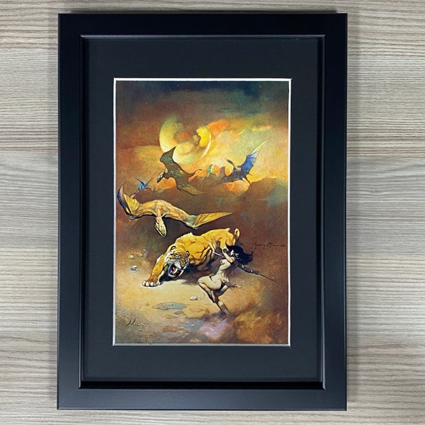 Frank Frazetta Tiger - Etsy