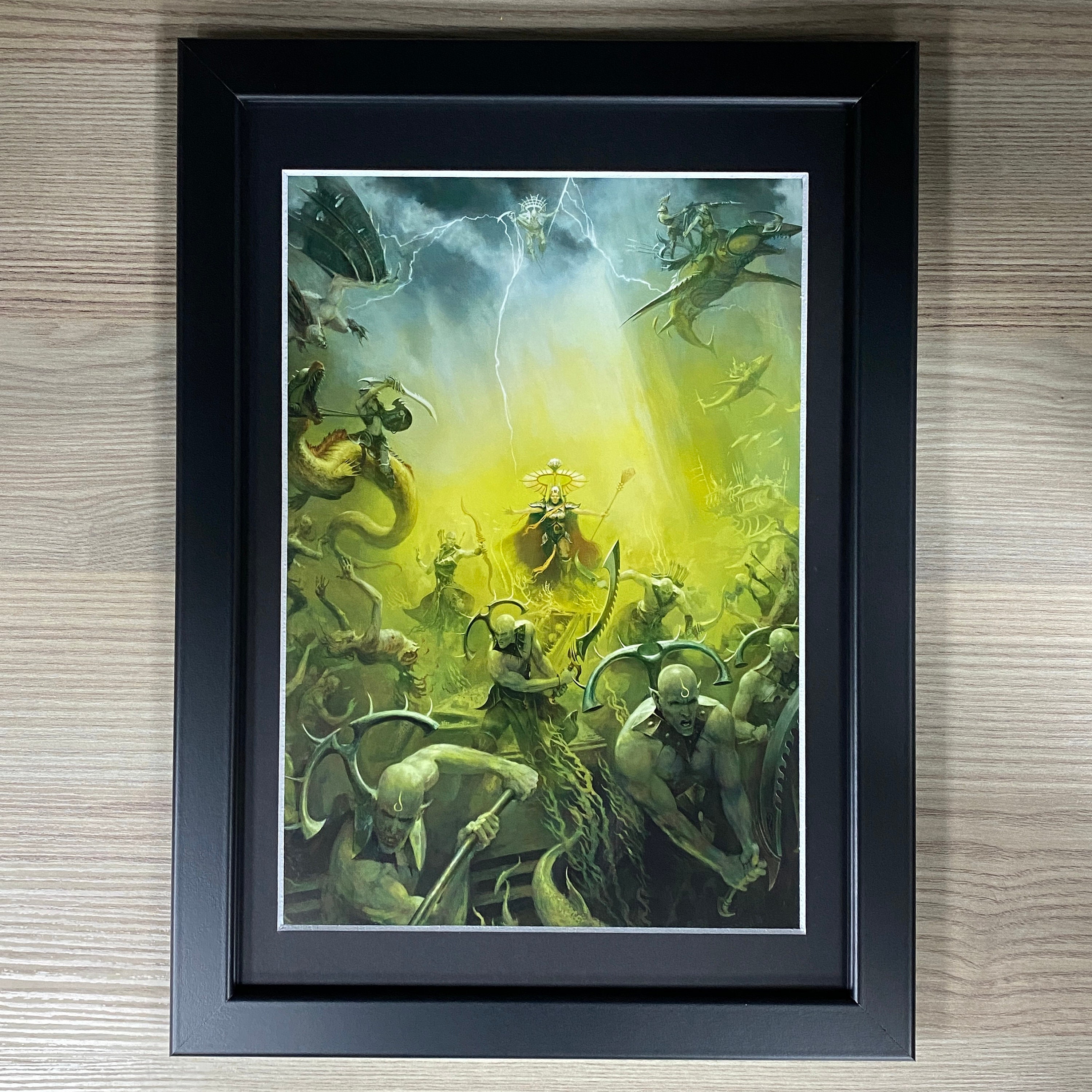 Idoneth Deepkin Framed Art Isharann Tidecaster Namarti Thralls | Etsy