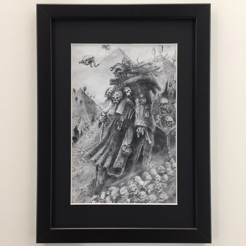 Inquisitor Framed Art Inquisition Witch Hunters John Blanche - Etsy