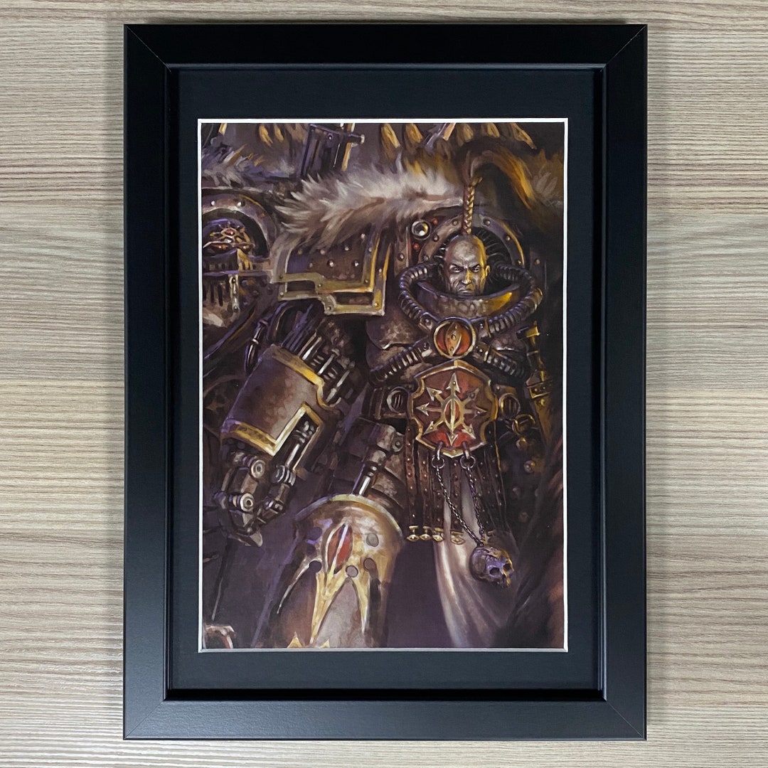Abaddon The Despoiler Framed Art Ezekyle Royaume du Chaos - Etsy France