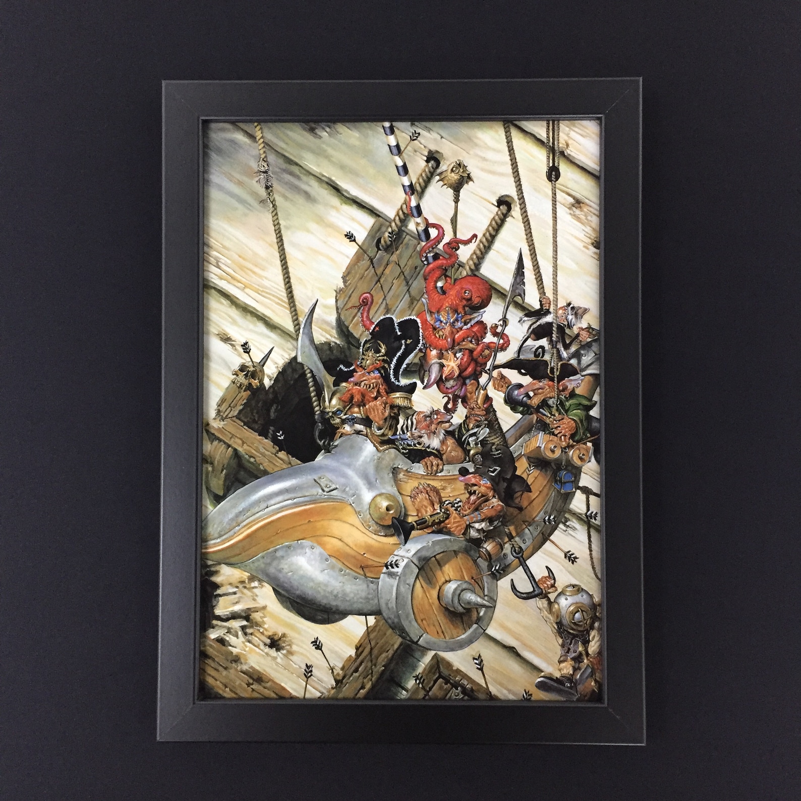 Paul Bonner Framed Art Pulp Sci-fi Fantasy Classic Captain - Etsy Hong Kong