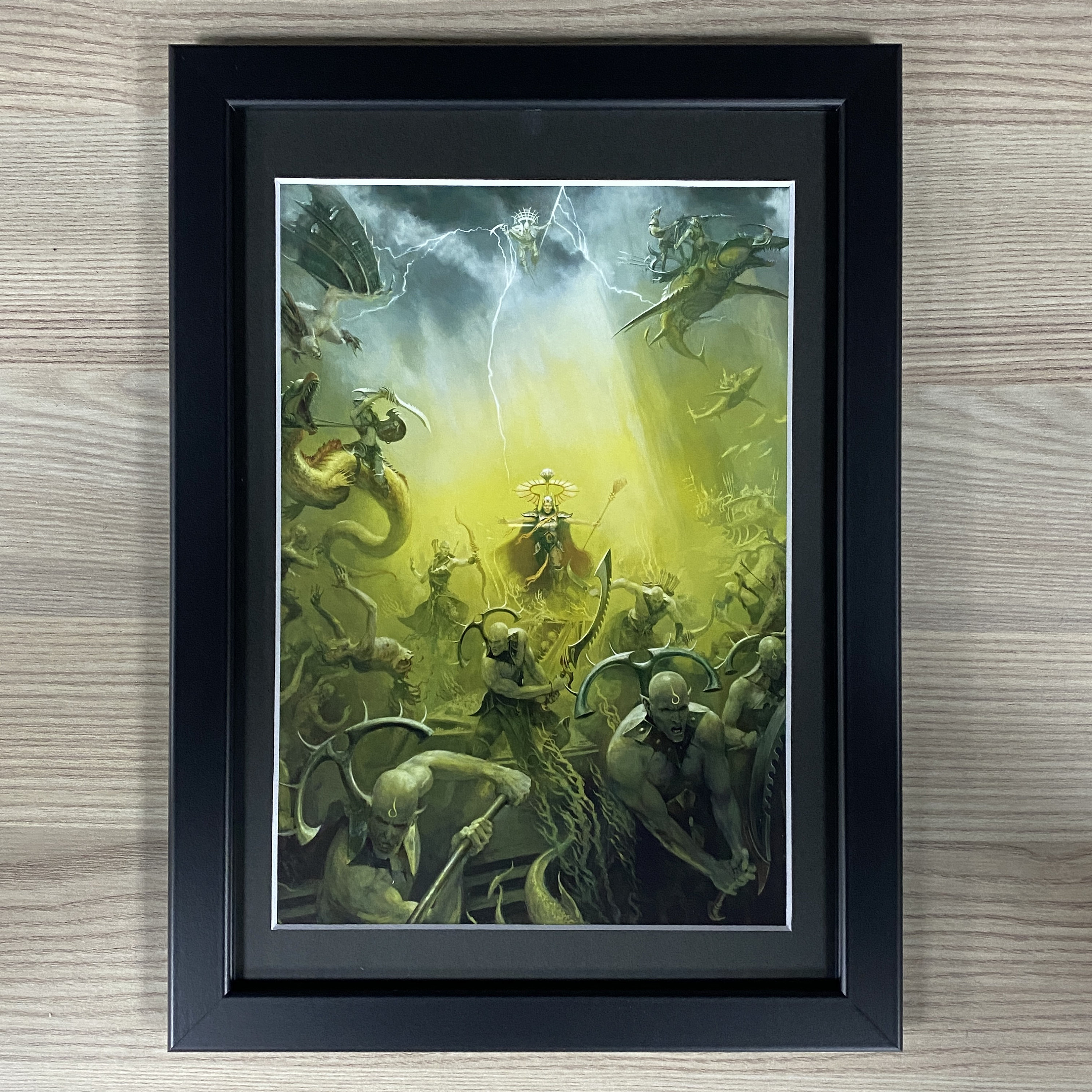 Idoneth Deepkin Framed Art Isharann Tidecaster Namarti Thralls - Etsy UK