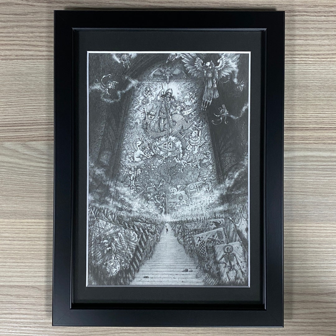 The Eternity Gate Framed Art Adeptus Astartes Adeptus Custodes - Etsy