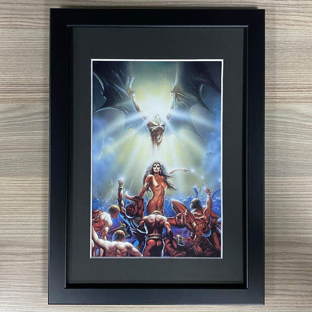 Morgaine Well of Shiuan Framed Art: Alan Craddock, Fantasy - Etsy