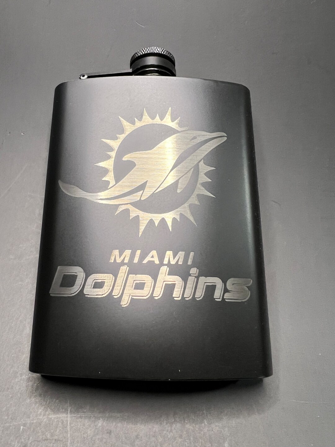 Miami Dolphins Flask - Etsy
