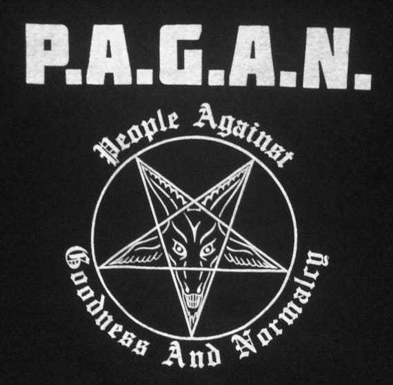 PAGAN People Against Goodness and Normalcy Dragnet movie | Etsy