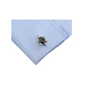 Turtle Cufflinks Tortoise Cuff Link Set Gift for Him - Etsy UK