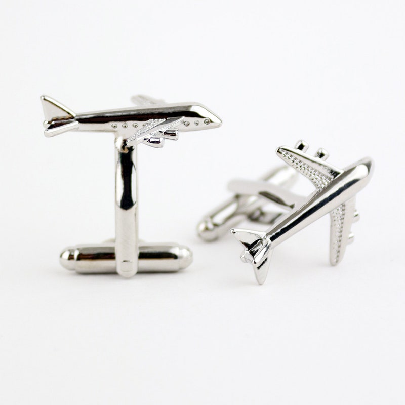 Airplane Cuff Links - Etsy