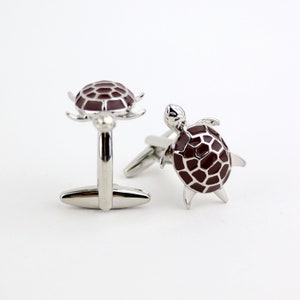 Turtle Cufflinks | Tortoise Cuff Link Set | Gift for Him | Gift for Her ...