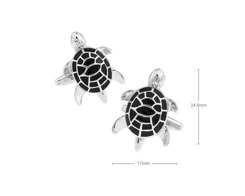 Turtle Cufflinks Tortoise Cuff Link Set Gift for Him - Etsy UK
