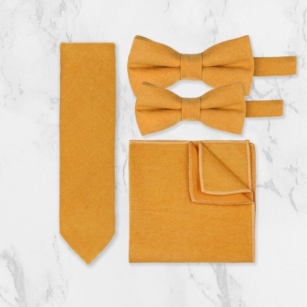 Mustard Yellow Tie - Etsy