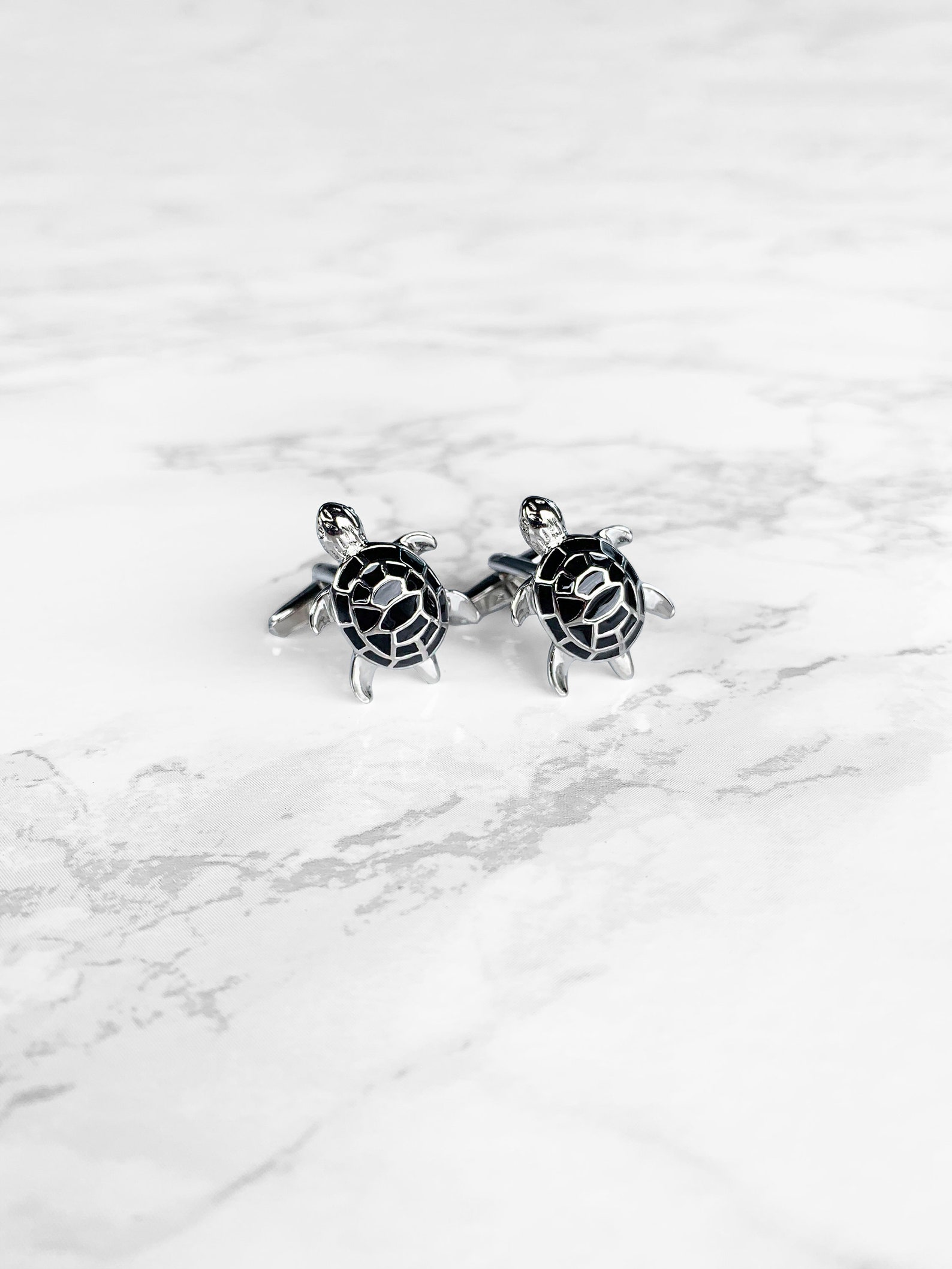 Turtle Cufflinks Tortoise Cuff Link Set Gift for Him - Etsy UK