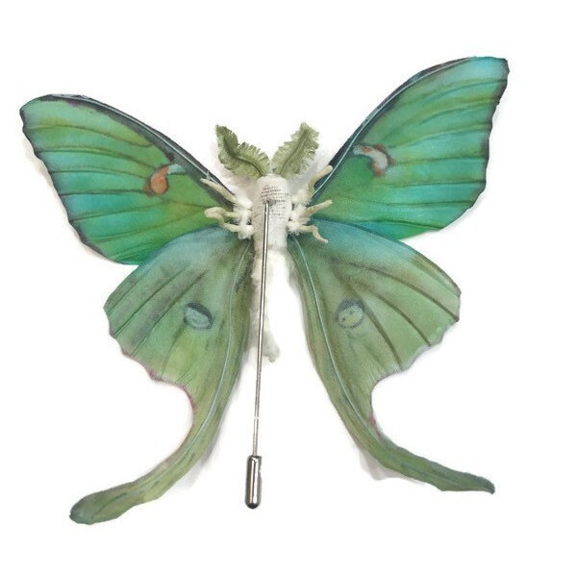 Luna Moth Pin Butterfly Lover Gift - Etsy