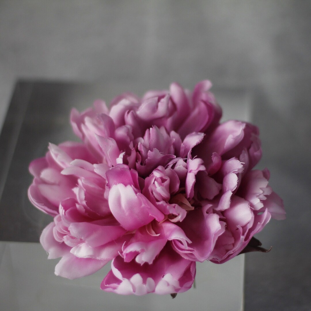 Silk Flower Brooch Large Flower Pin Aunt Birthday Gift - Etsy