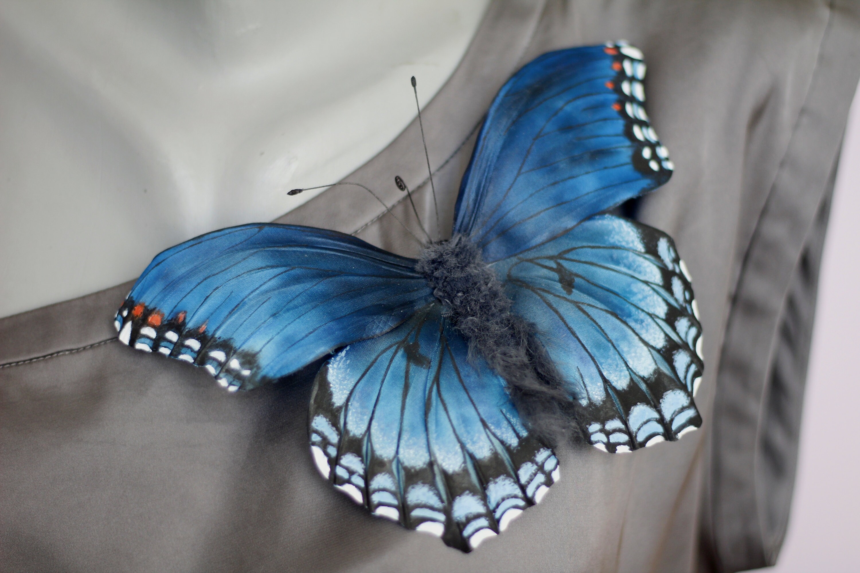 Monarch Butterfly Pin. Handmade Brooch Gift - Etsy