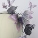 Unique Pink Butterfly Fascinator: Statement Hairpiece With Silk ...