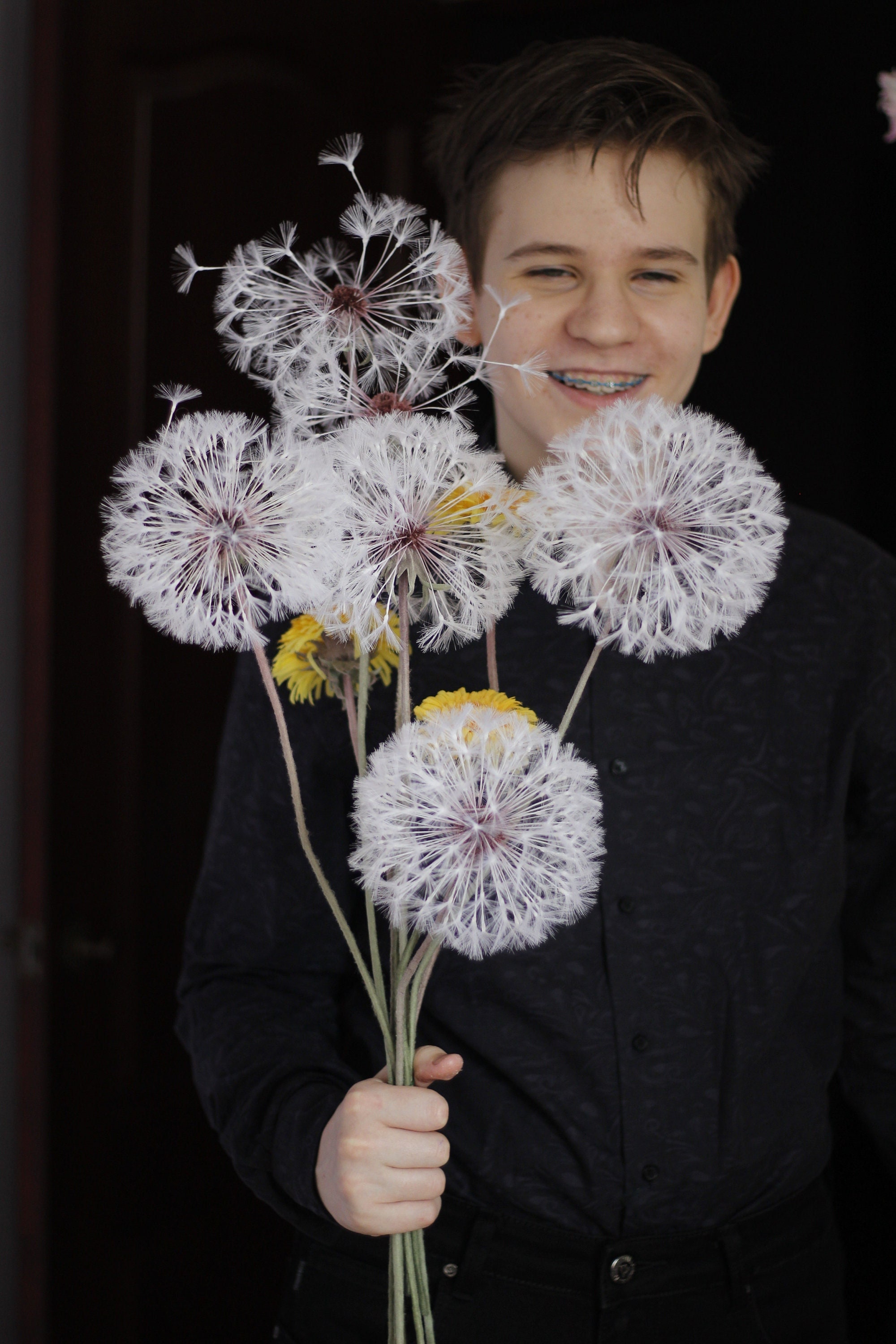 Dandelion wedding bouquet 60 photos - Astyledwedding.com