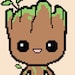 Groot Guardians of the Galaxy C2C Crochet Knitting Cross Stitch ...