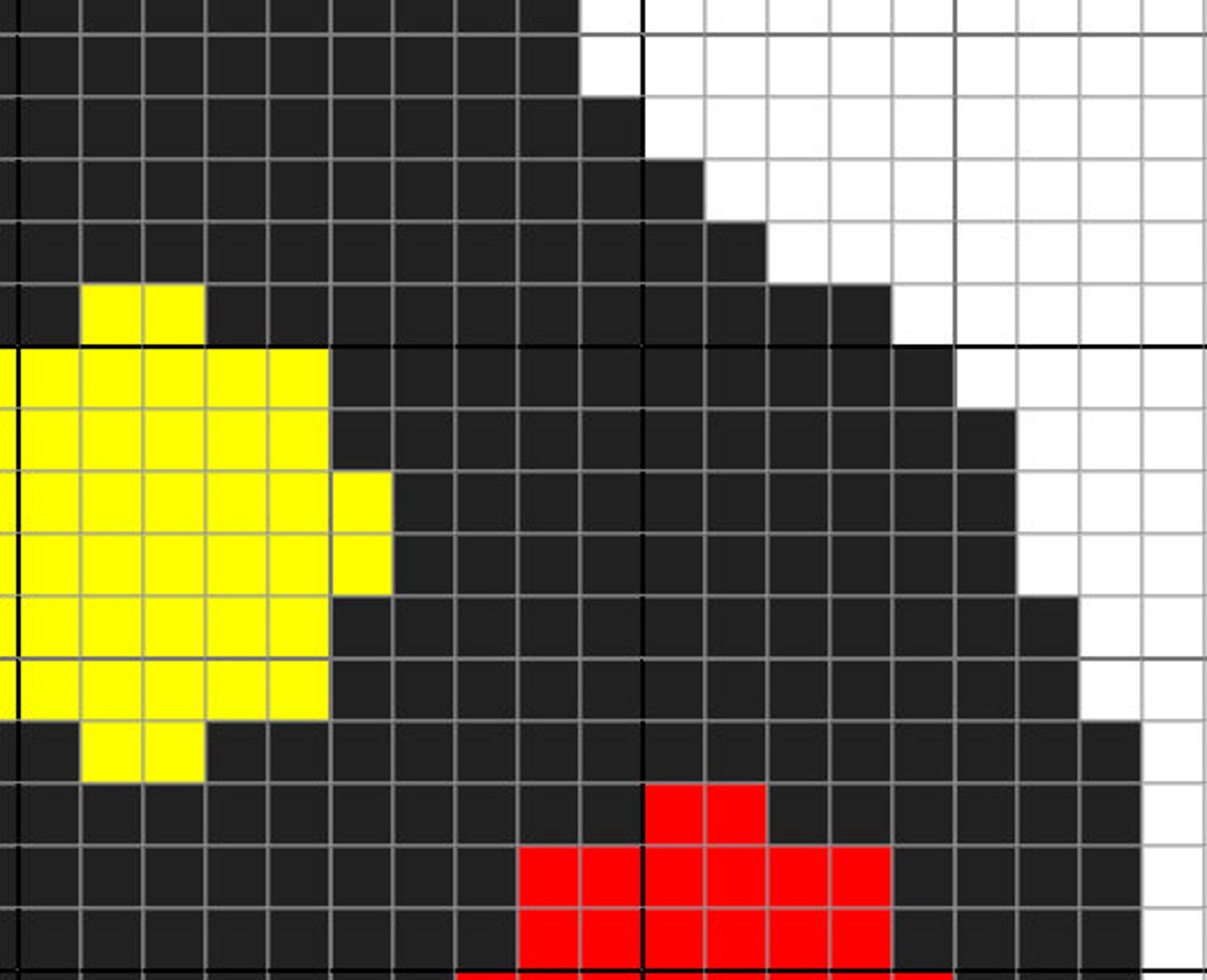 Game Controller Beginner Easy Retro Crochet C2c Knit Cross Stitch ...