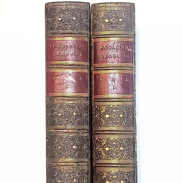 Antique 1880 the Poetical Works of Robert Burns Riverside Press ...