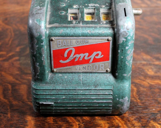 1930's “imp" Cigarette & Ball Gum Trade Stimulator Vending Machine - Etsy