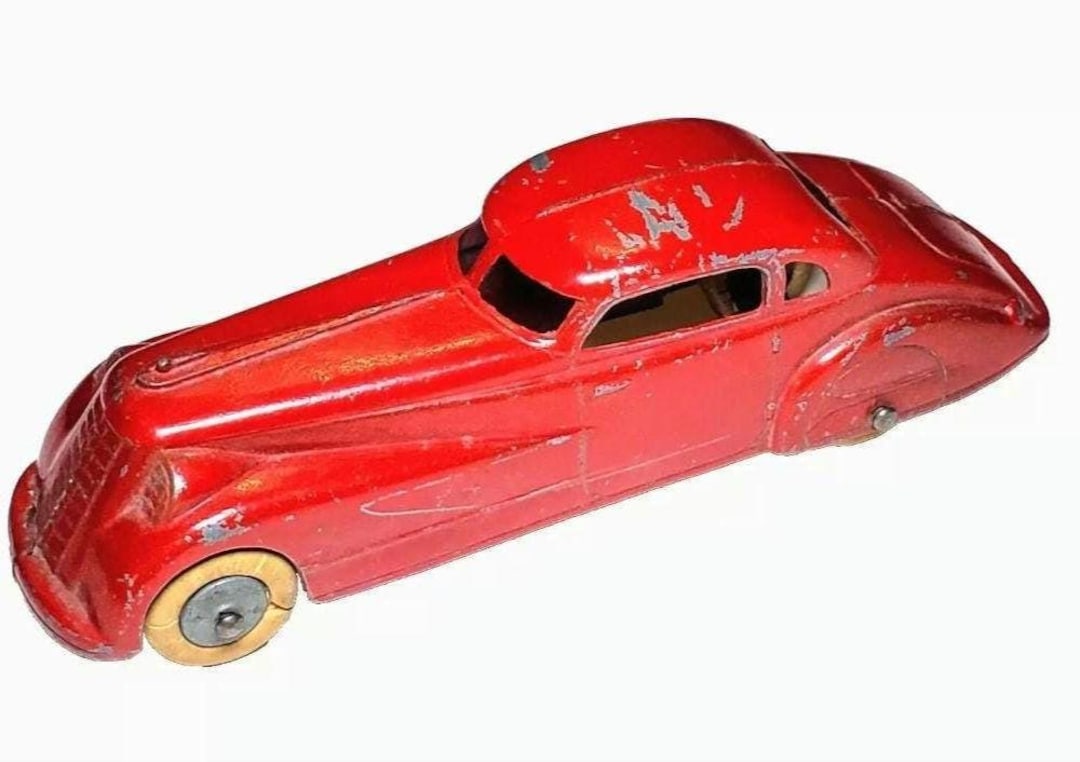 Vintage 1930's Tootsietoy Jumbo Super Coupe 1018 Die Cast Car 6" Red - Etsy
