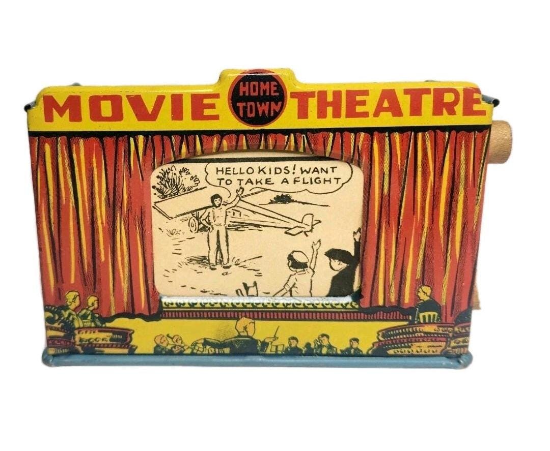 1930's Marx Home Town Movie Theatre 170 Bobby's & Betty's Trip to China ...