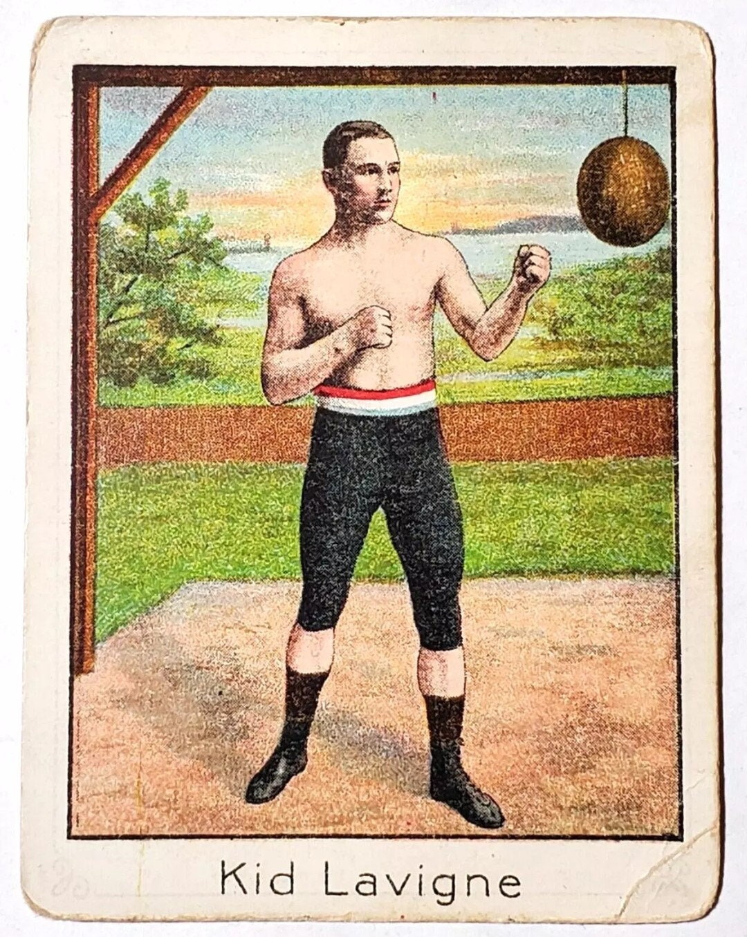 1910 T220 Kid Lavigne Mecca Cigarettes Champion Athlete & Prize ...