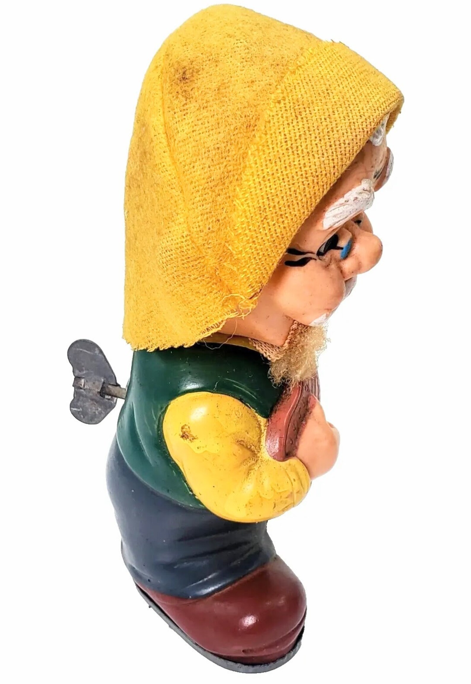 Vintage 1950's Hobo Hillbilly Band Player Wind up Toy Alps Made in ...