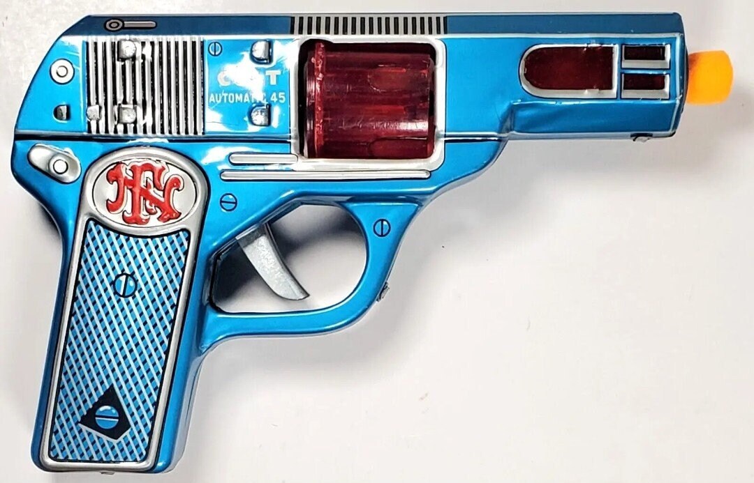 Rare 1950's Colt Detective Friction Gun in Box Made in Japan Marubishi ...