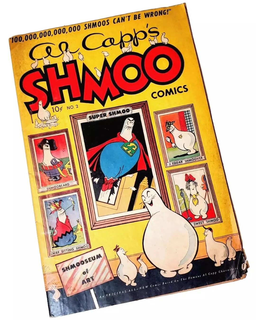1949 Al Capp's Shmoo Comics #2 Toby Comics 10 Cent Vintage Golden Age Comic Book - Etsy